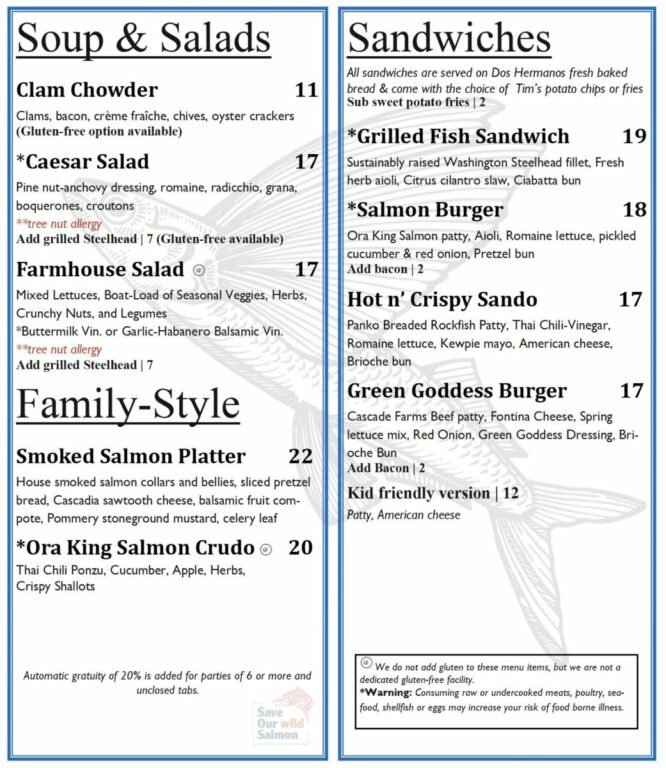 Fresh Seafood Sustainably Sourced | Gluten Free Options