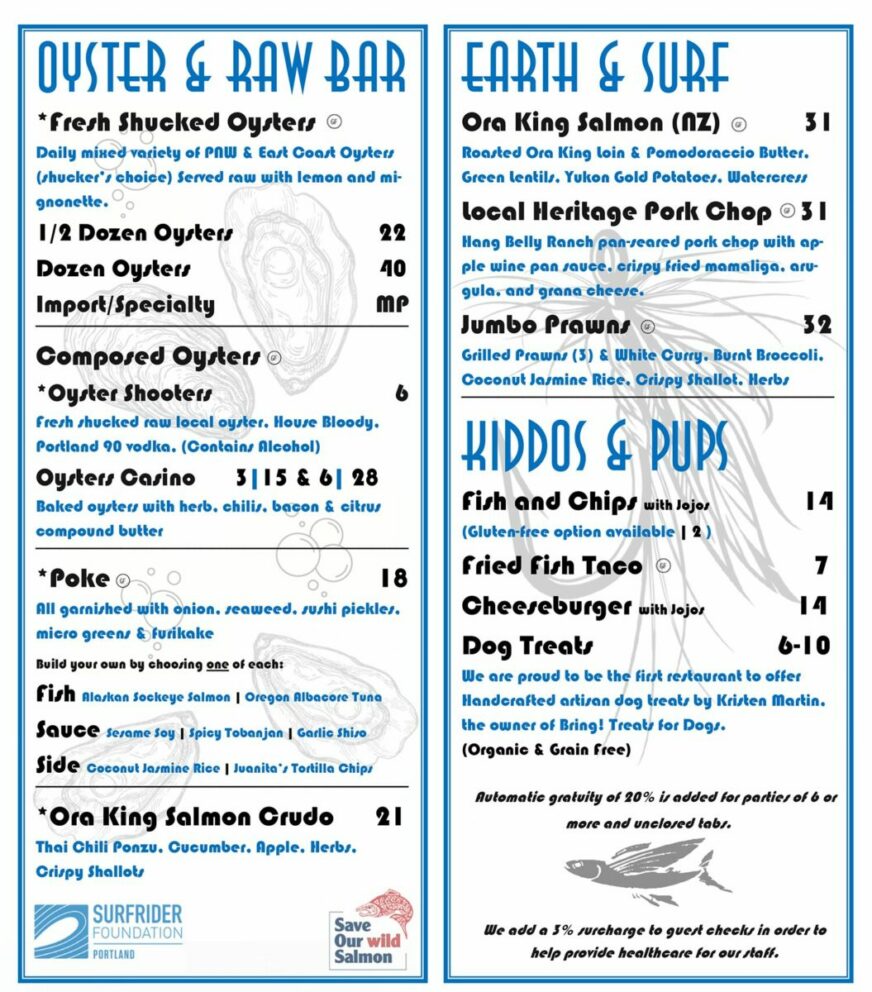 Fresh Seafood Sustainably Sourced | Gluten Free Options
