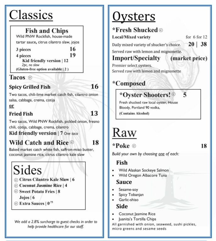 Fresh Seafood Sustainably Sourced | Gluten Free Options
